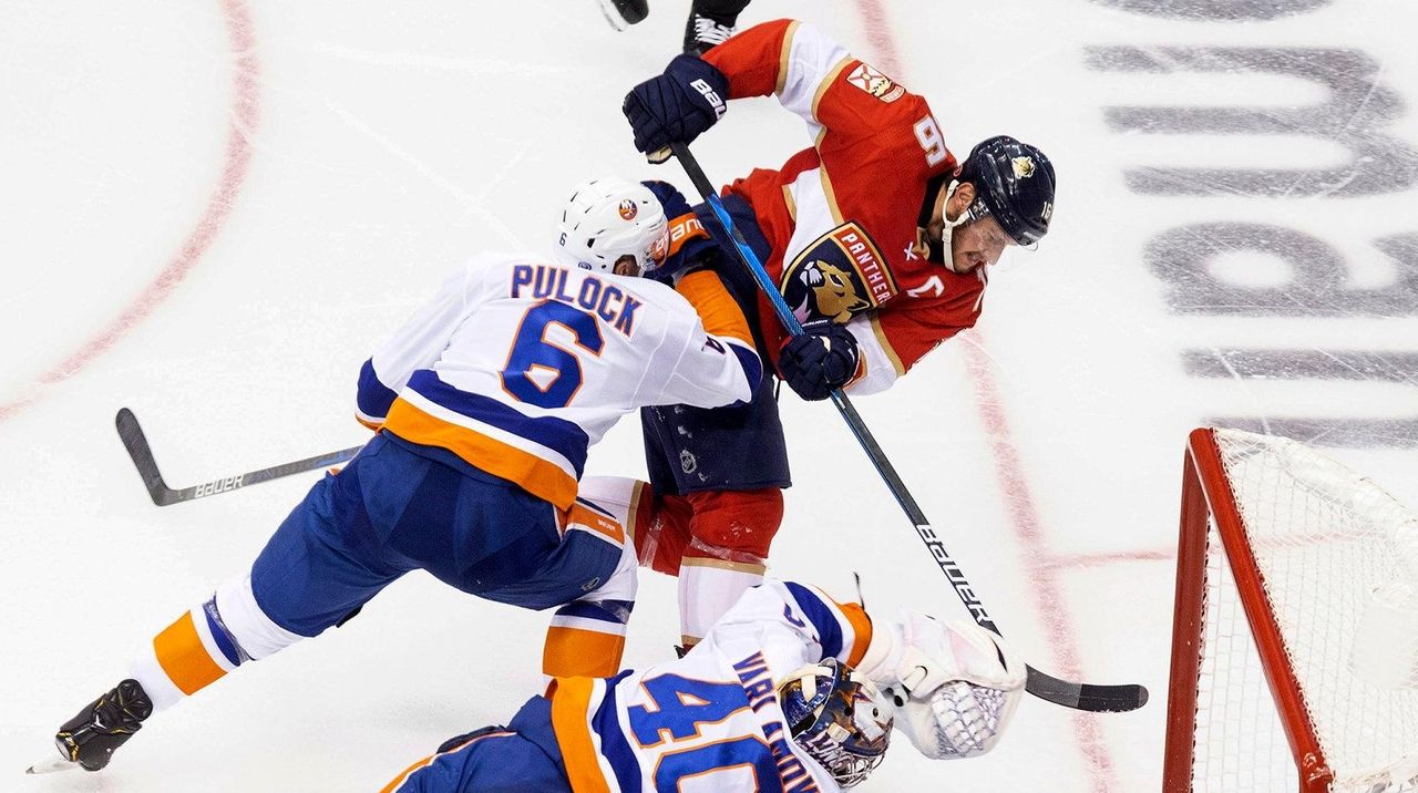 Defenseman Ryan Pulock makes huge save in Islanders' clinching win ...