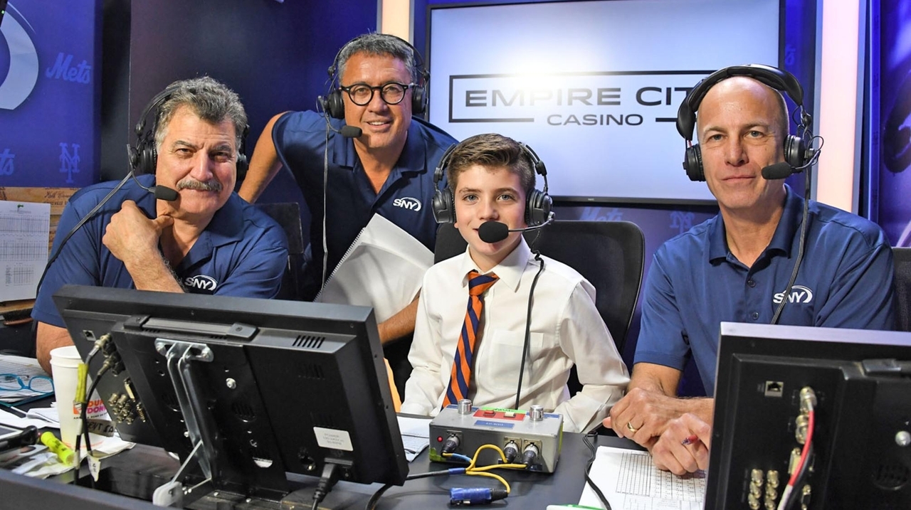 Smithtown student wins SNY Kidcaster Contest to call a Mets game - Newsday
