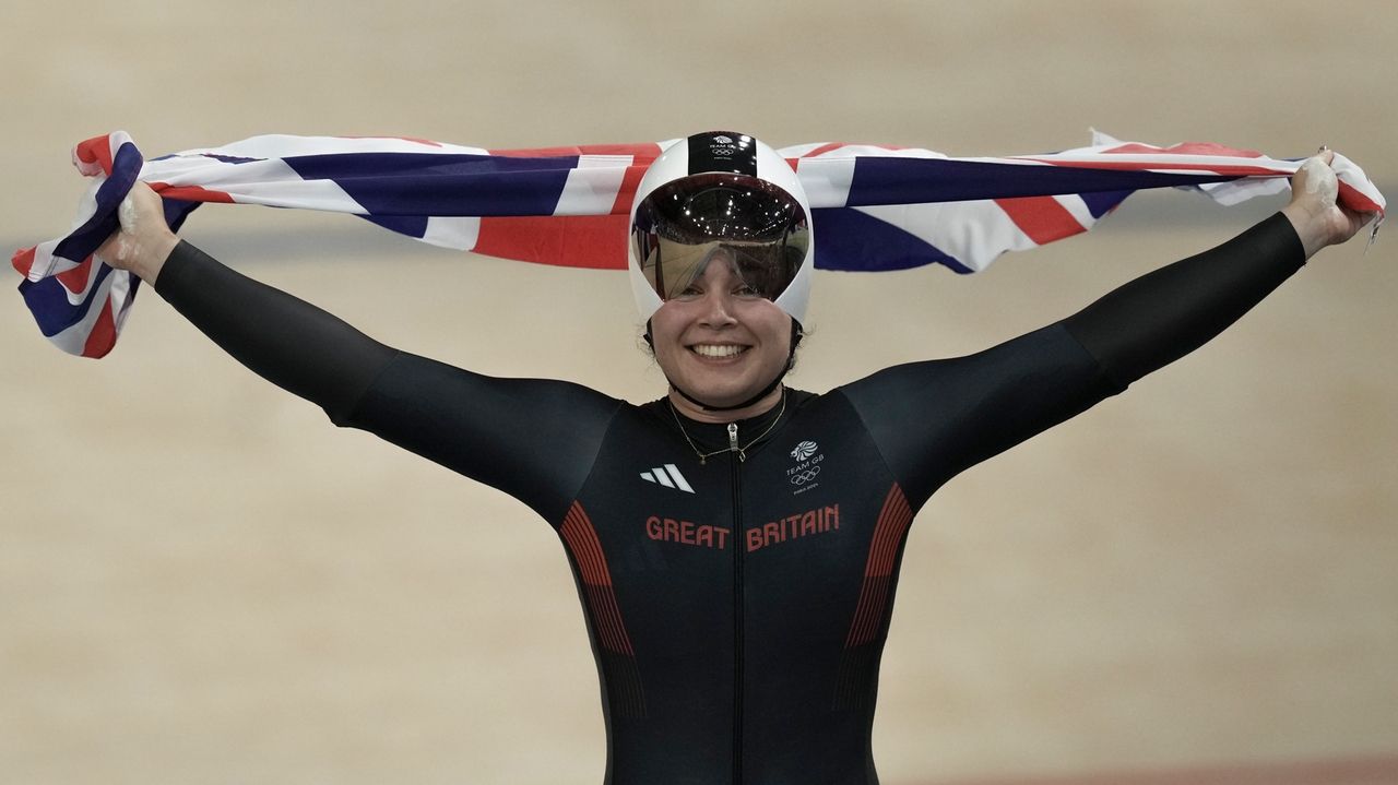 British women's sprint squad breaks world record, wins gold in track ...