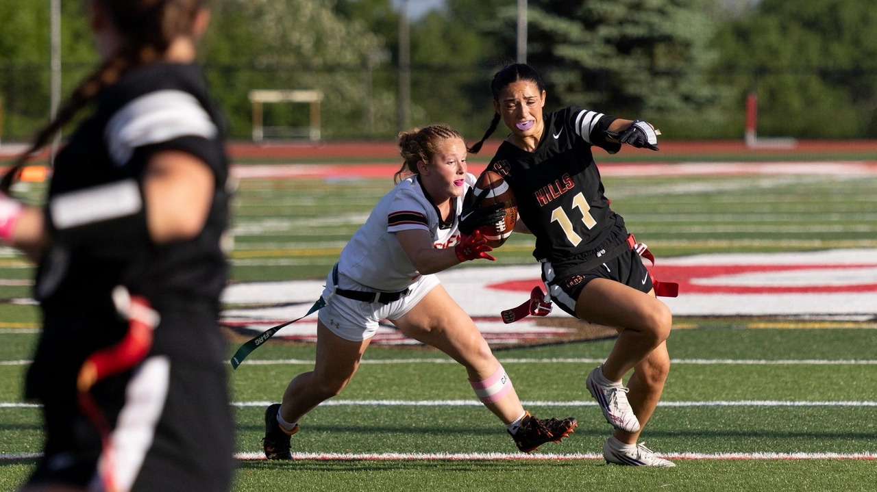 HHH girls flag football plays complete game to beat Sachem East for ...