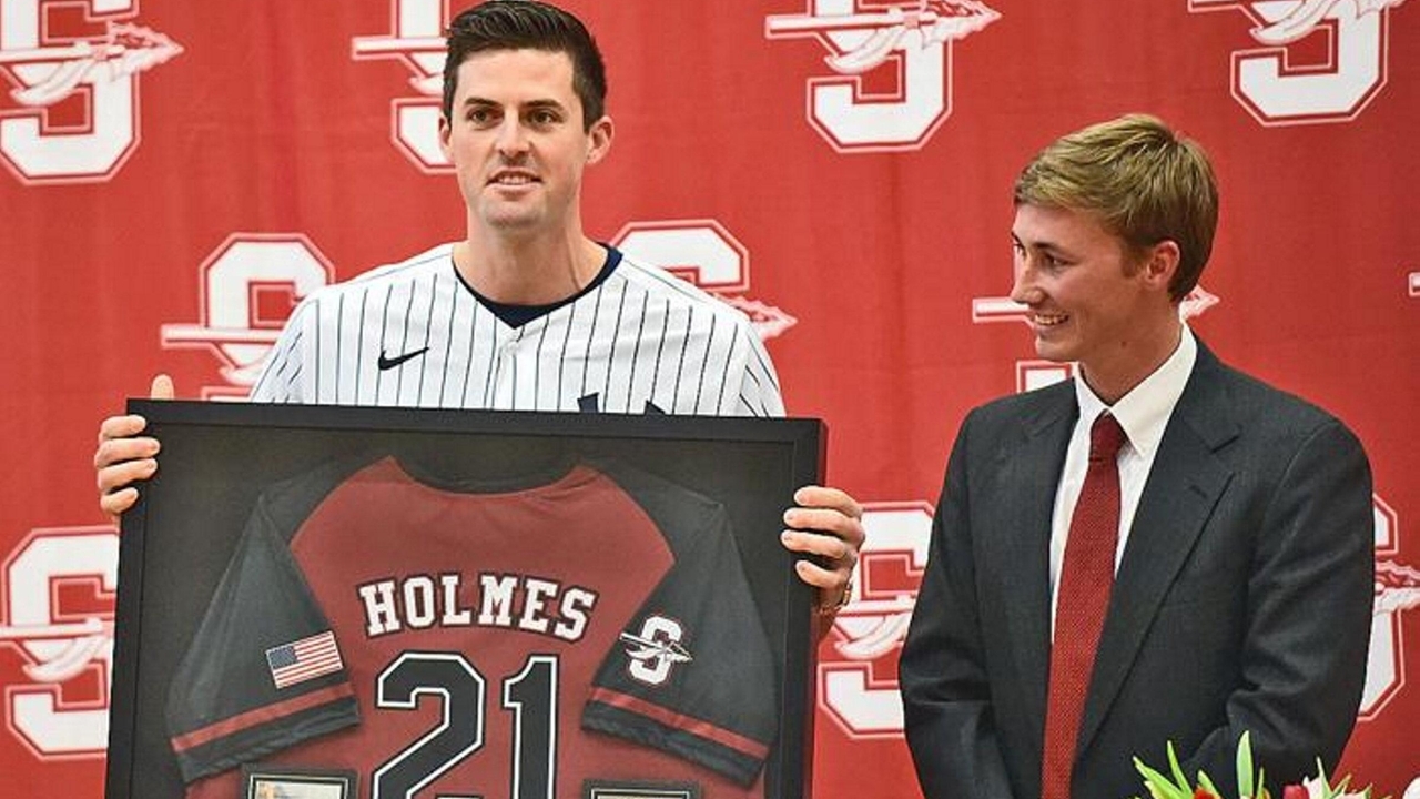Clay Holmes and Brandon Nimmo, who went to high schools with Native ...