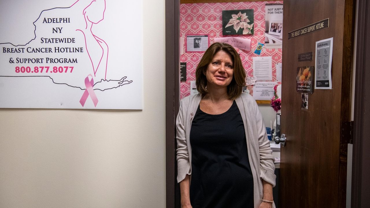 Adelphi statewide breast cancer hotline seeks volunteers - Newsday