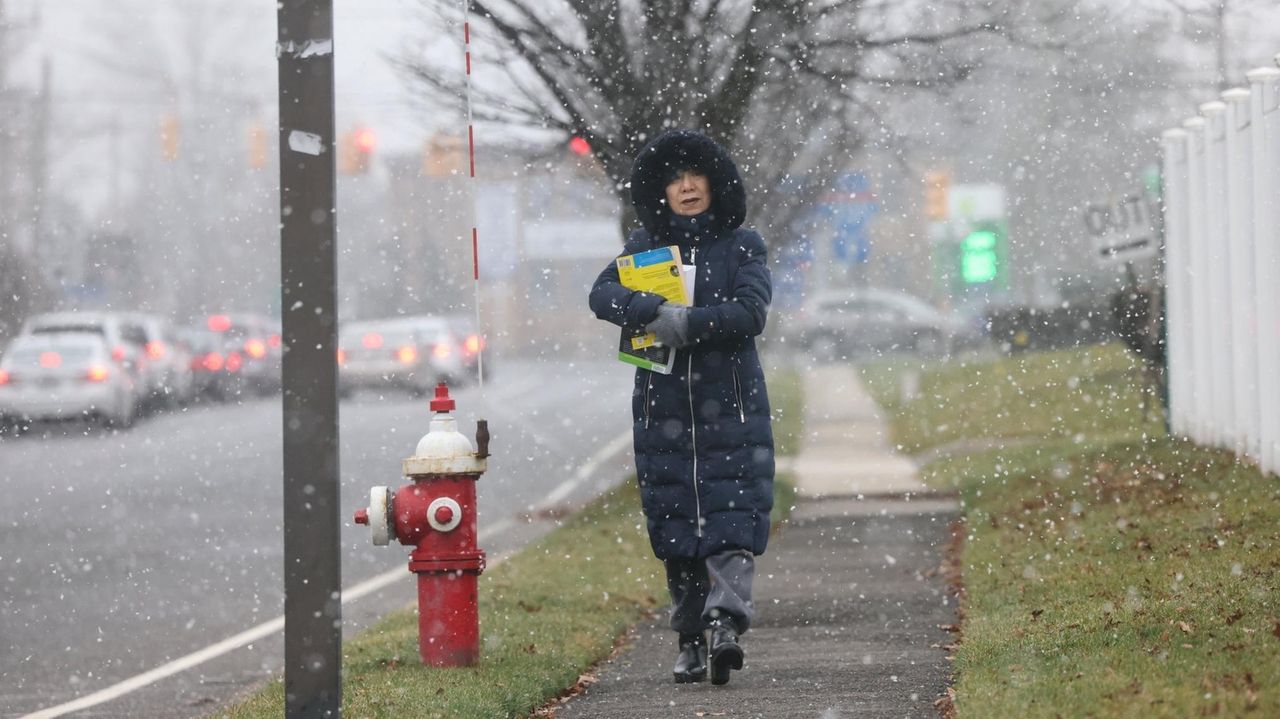 Long Island forecast: Wind, snow and a cold week ahead - Newsday