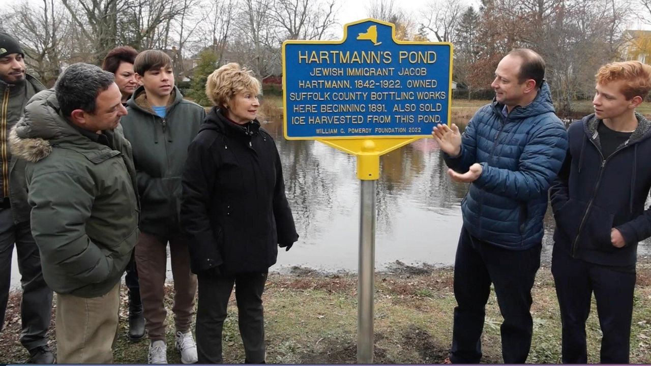 Marker at Amityville's Peterkin Park pond honors Jacob Hartmann, early ...