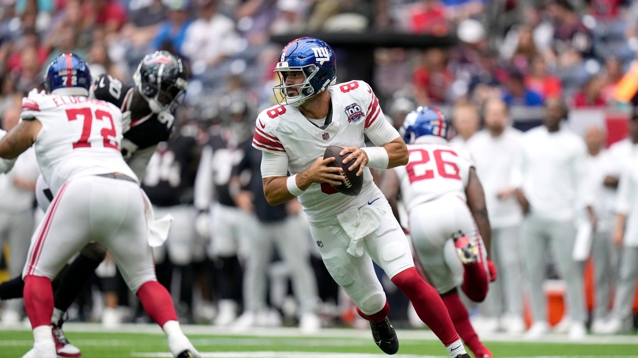 Rock: Giants' Daniel Jones gives uneven performance in return - Newsday