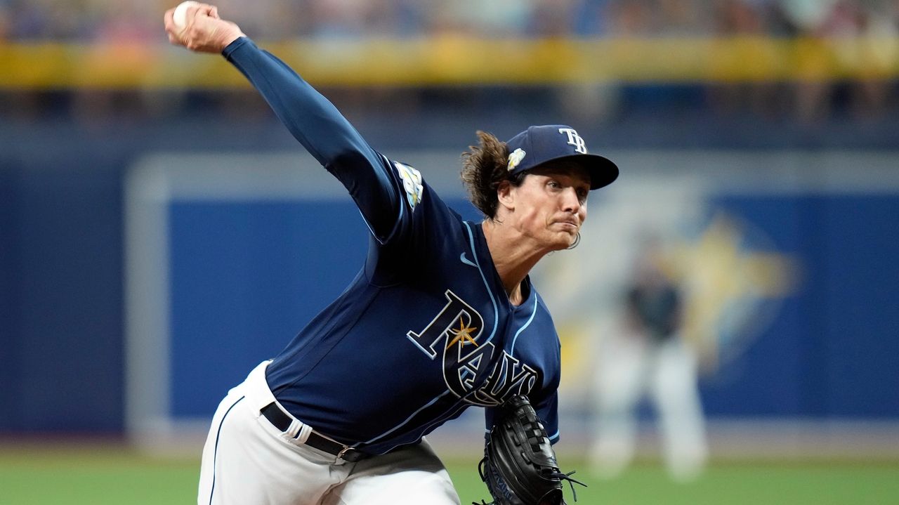 Tyler Glasnow goes 7 strong innings, Brandon Lowe homers to help Rays ...