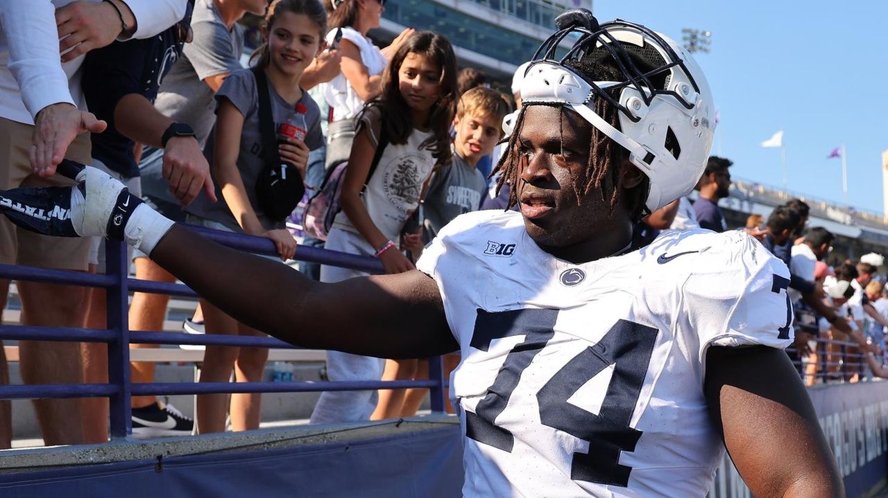 Olu Fashanu selected by the Jets at No. 11 in the 2024 NFL Draft - Newsday