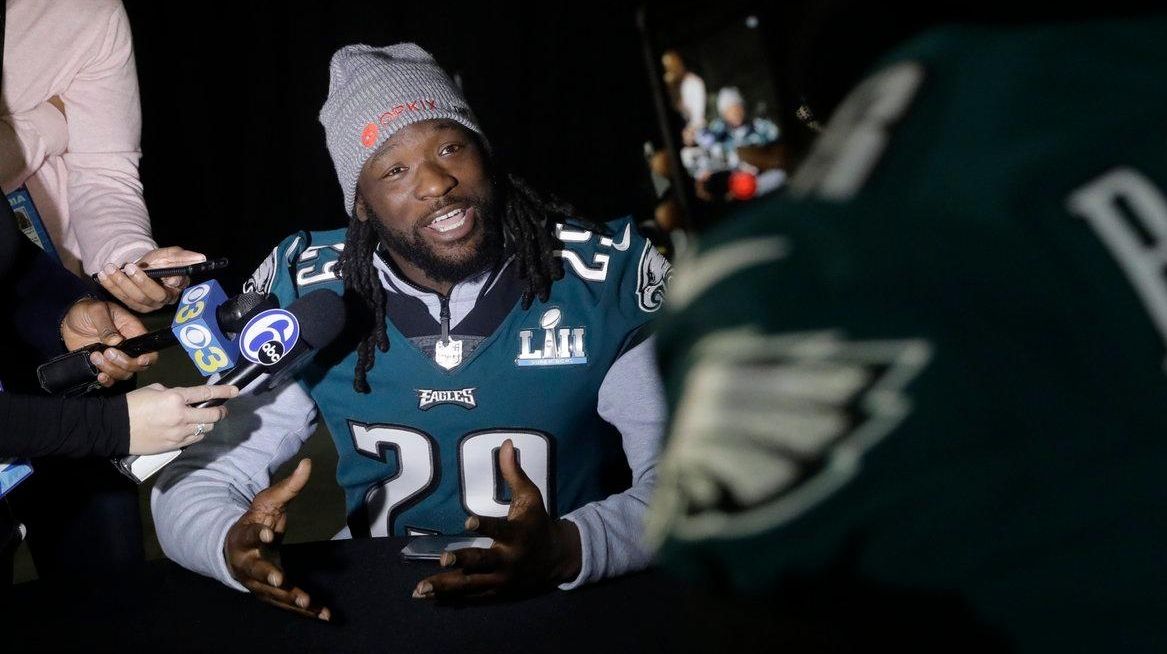 Eagles’ LeGarrette Blount says he isn’t bitter toward Patriots - Newsday
