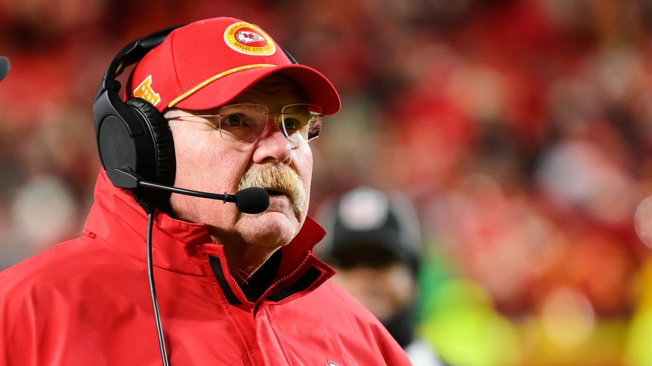 Andy Reid is voted the NFL's top head coach by AP writers - Newsday