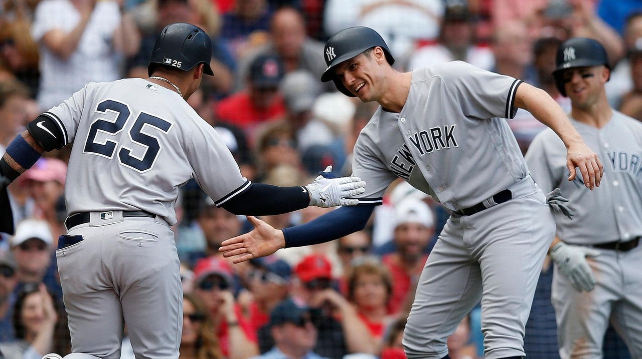 Yankees set MLB single-season HR record in 8-5 victory over Red Sox ...