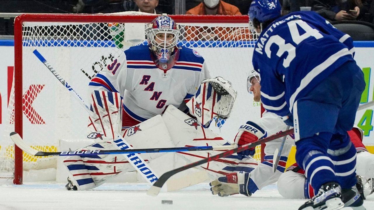 Igor Shesterkin makes 40 saves, Artemi Panarin scores in OT as Rangers top Maple Leafs - Newsday