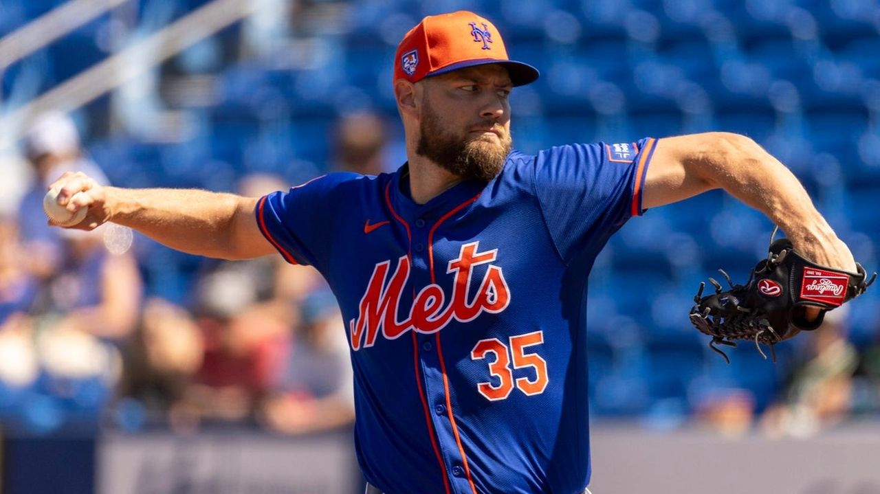 Adrian Houser's Grapefruit League debut goes well for Mets - Newsday