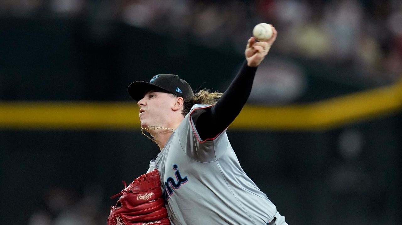 Ryan Weathers throws 6 scoreless innings and Marlins beat Diamondbacks ...