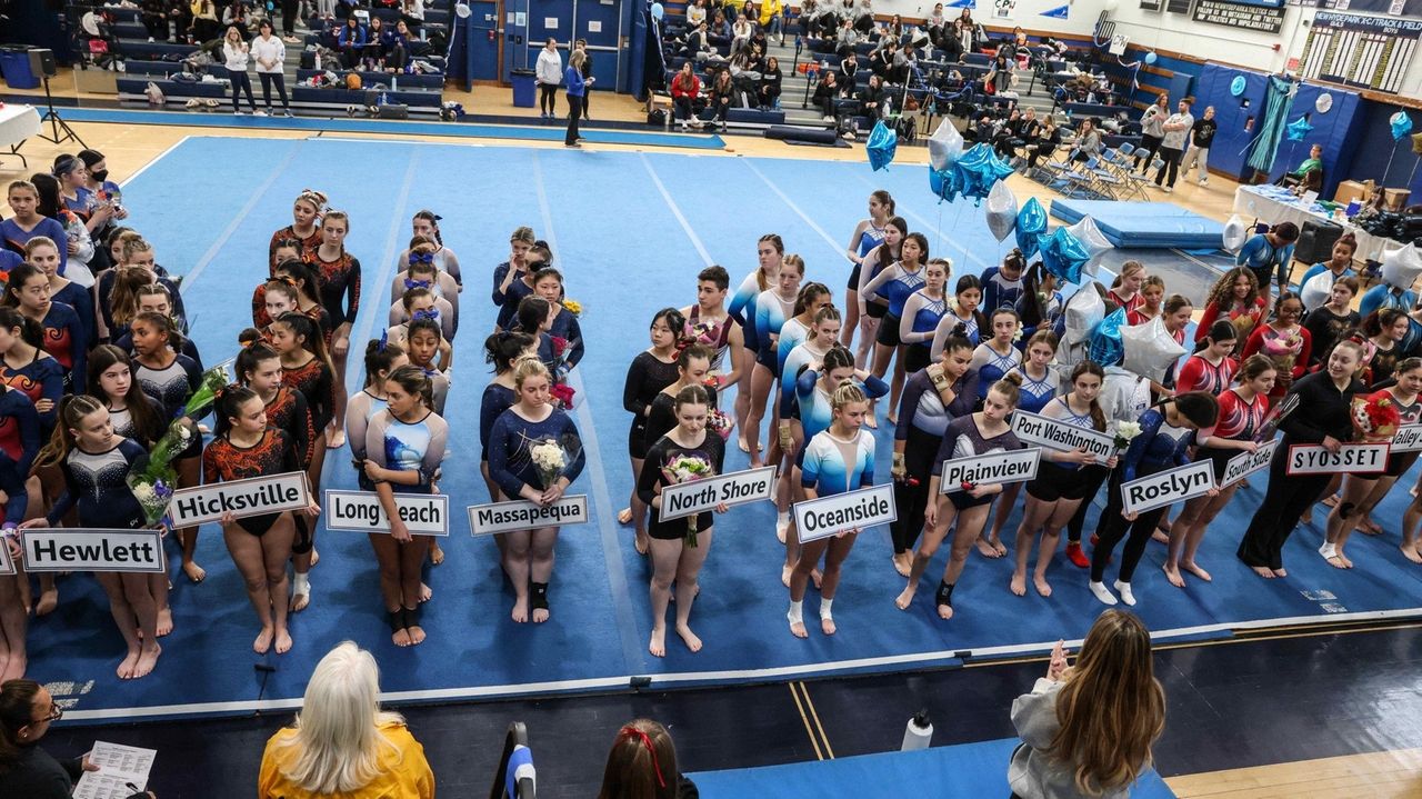 Photos: Todd Heimer Coaches Invitational gymnastics meet - Newsday