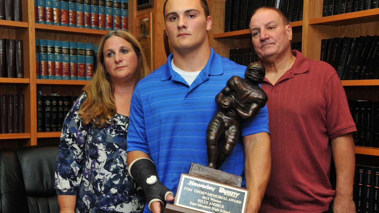 Thorp winner Billy Andrle says he was thrown off team because of injury ...