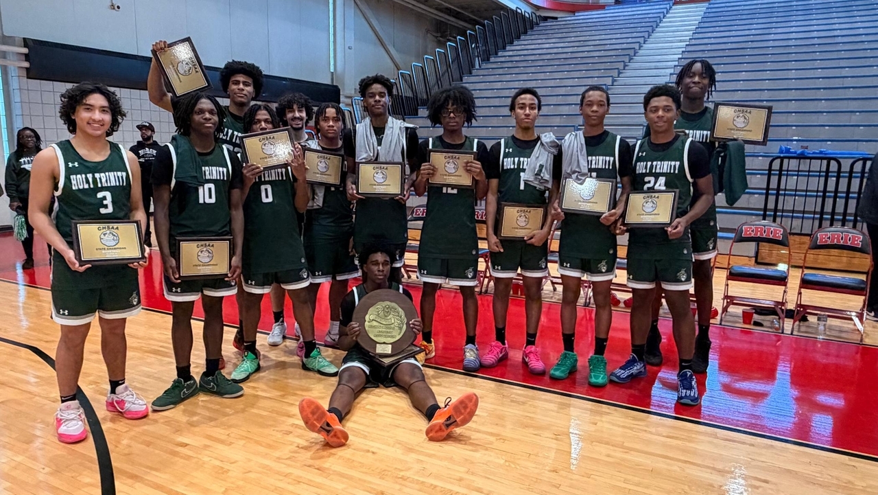 Holy Trinity boys basketball wins CHSAA state 'A' title, led by Reid's ...