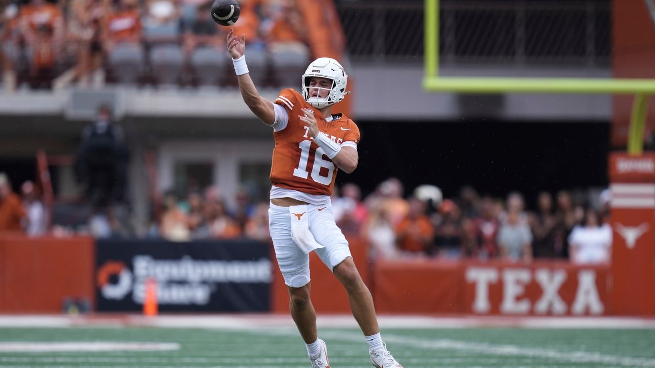 Arch Manning throws 4 TD passes as No. 7 Texas rolls past San Jose ...