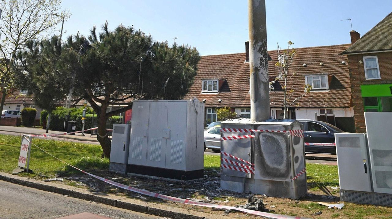 Conspiracy theorists burn 5G towers claiming link to virus - Newsday