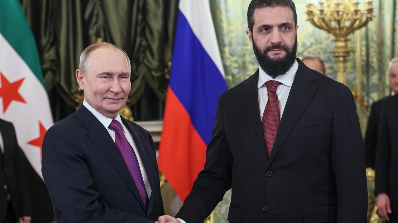 Putin hosts Syria's interim leader for talks, with Russian military ...