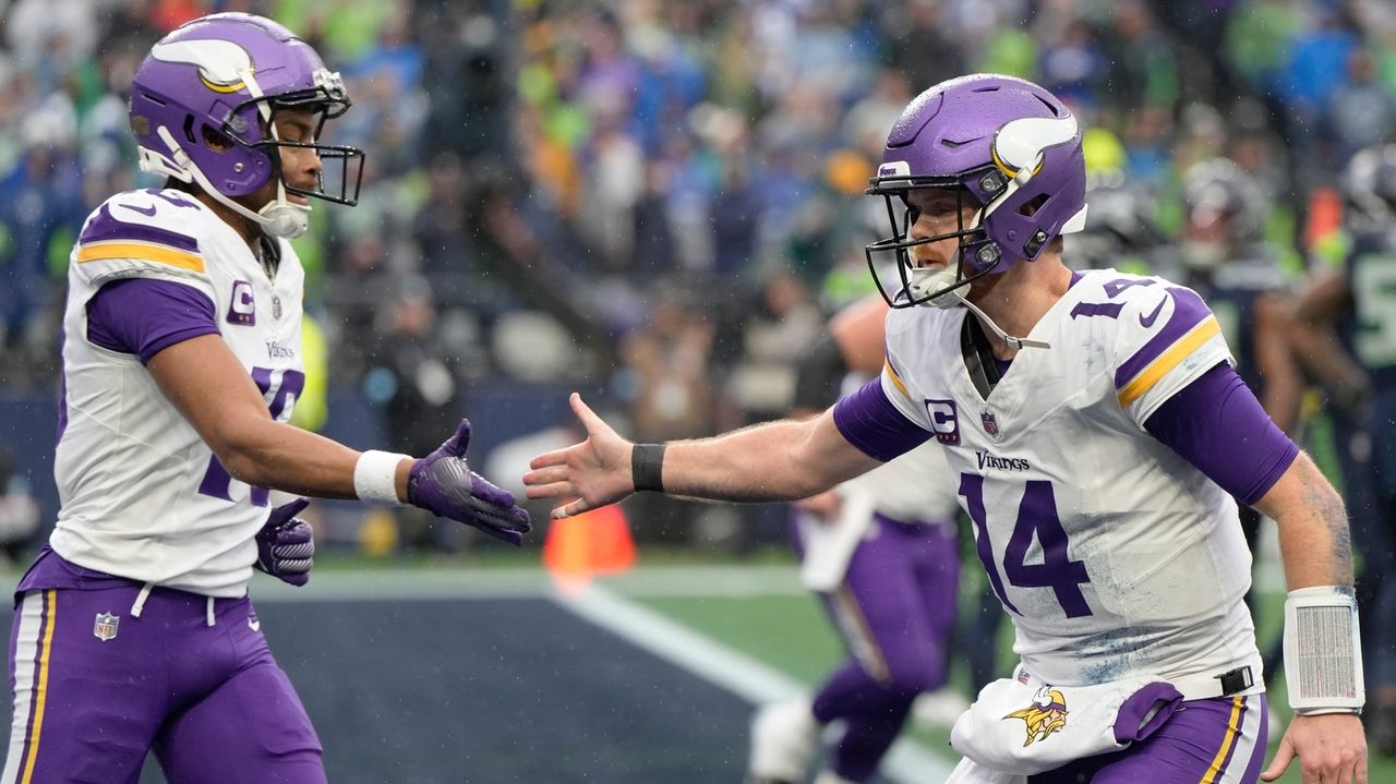 The Darnold-Jefferson connection is thriving for the surging Vikings - Newsday
