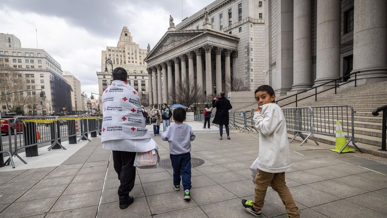 A human crisis: Migrants arriving in New York walk into life of uncertainty - Newsday