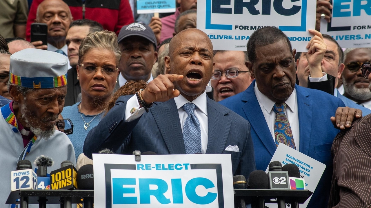 NYC Mayor Eric Adams kicks off his reelection campaign - Newsday