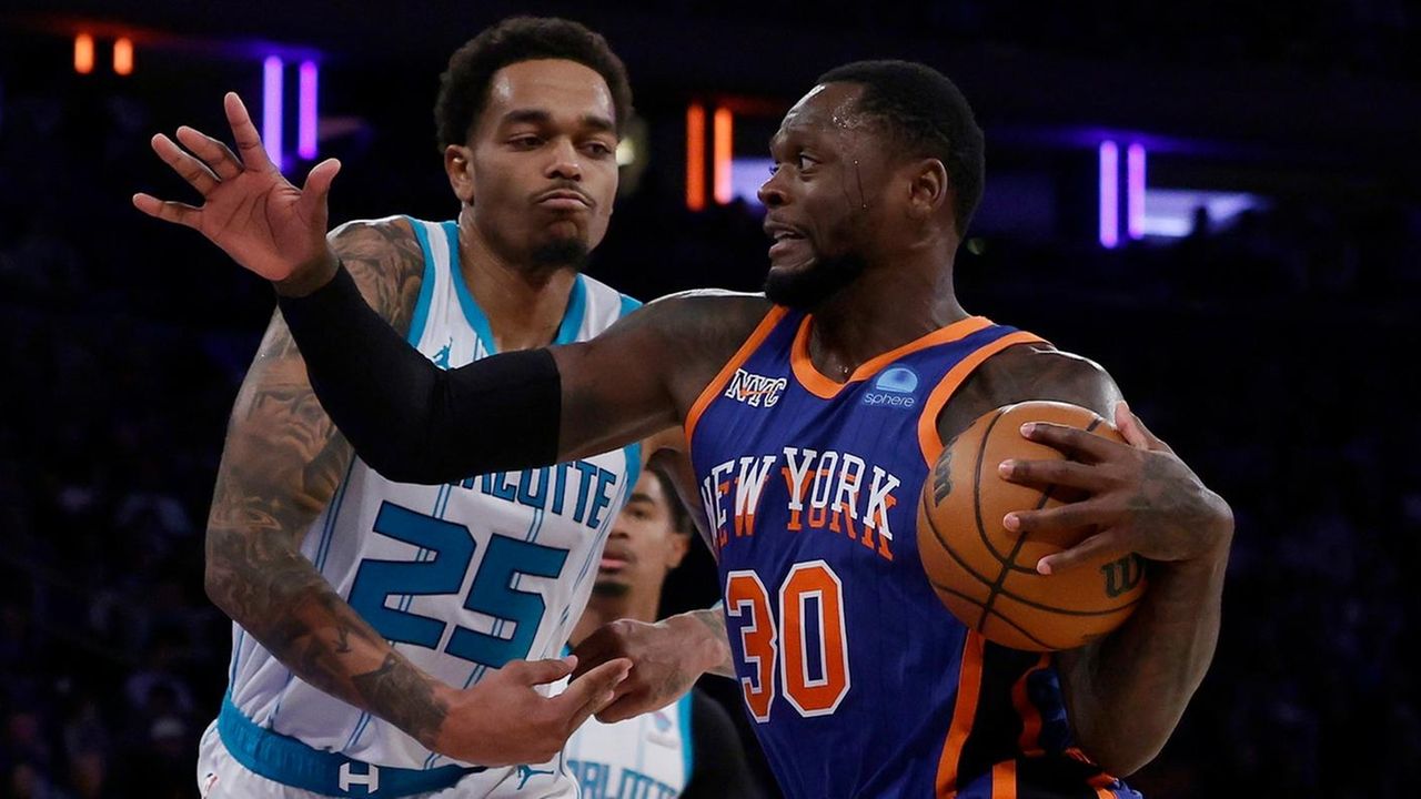 Knicks' Julius Randle makes getting to rim his mission - Newsday