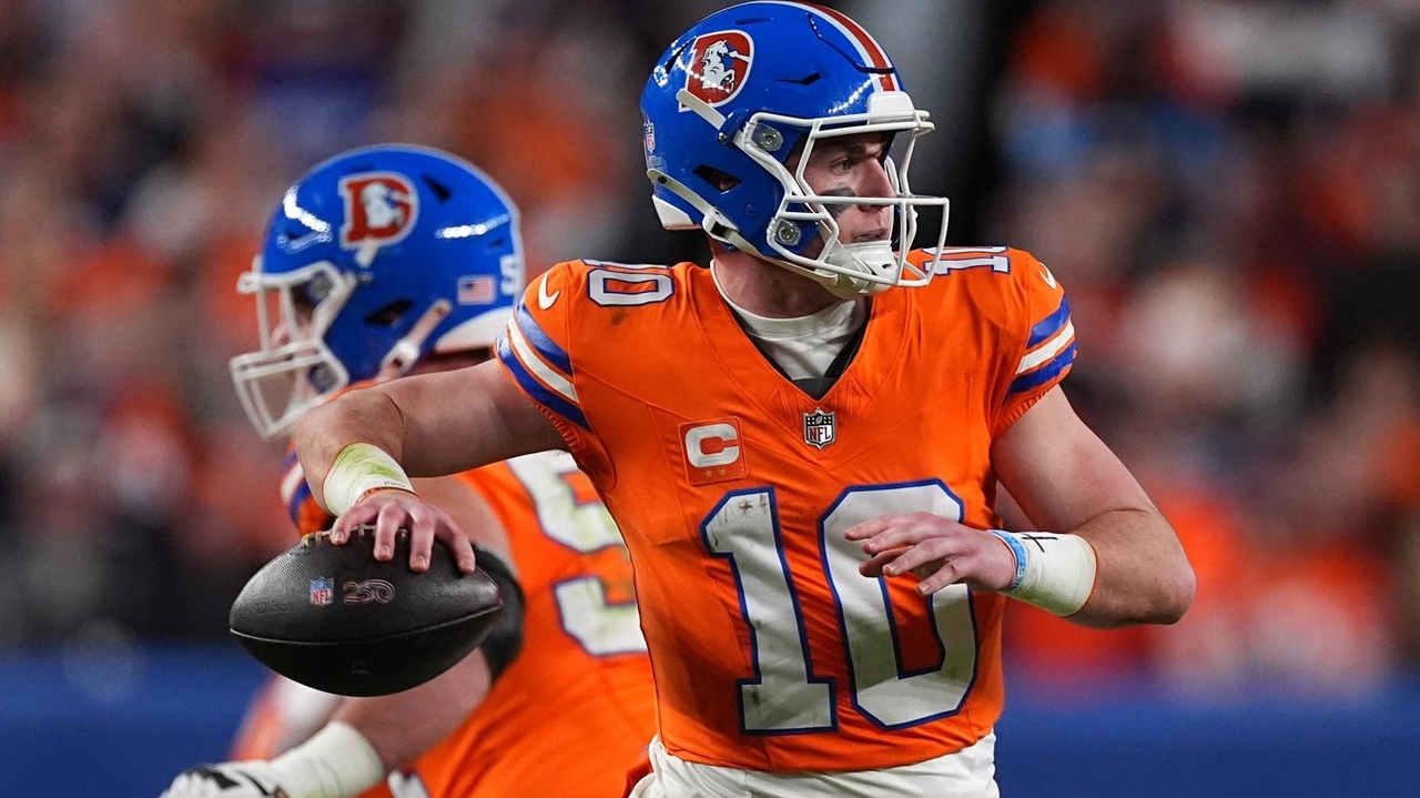 Broncos host first playoff game in a decade, face banged-up Bills in ...