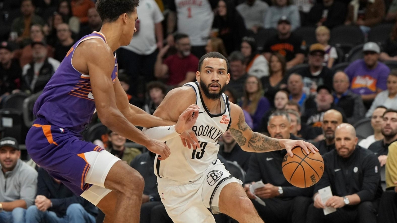 Martin steps up with 30 points to lead Nets past Suns - Newsday