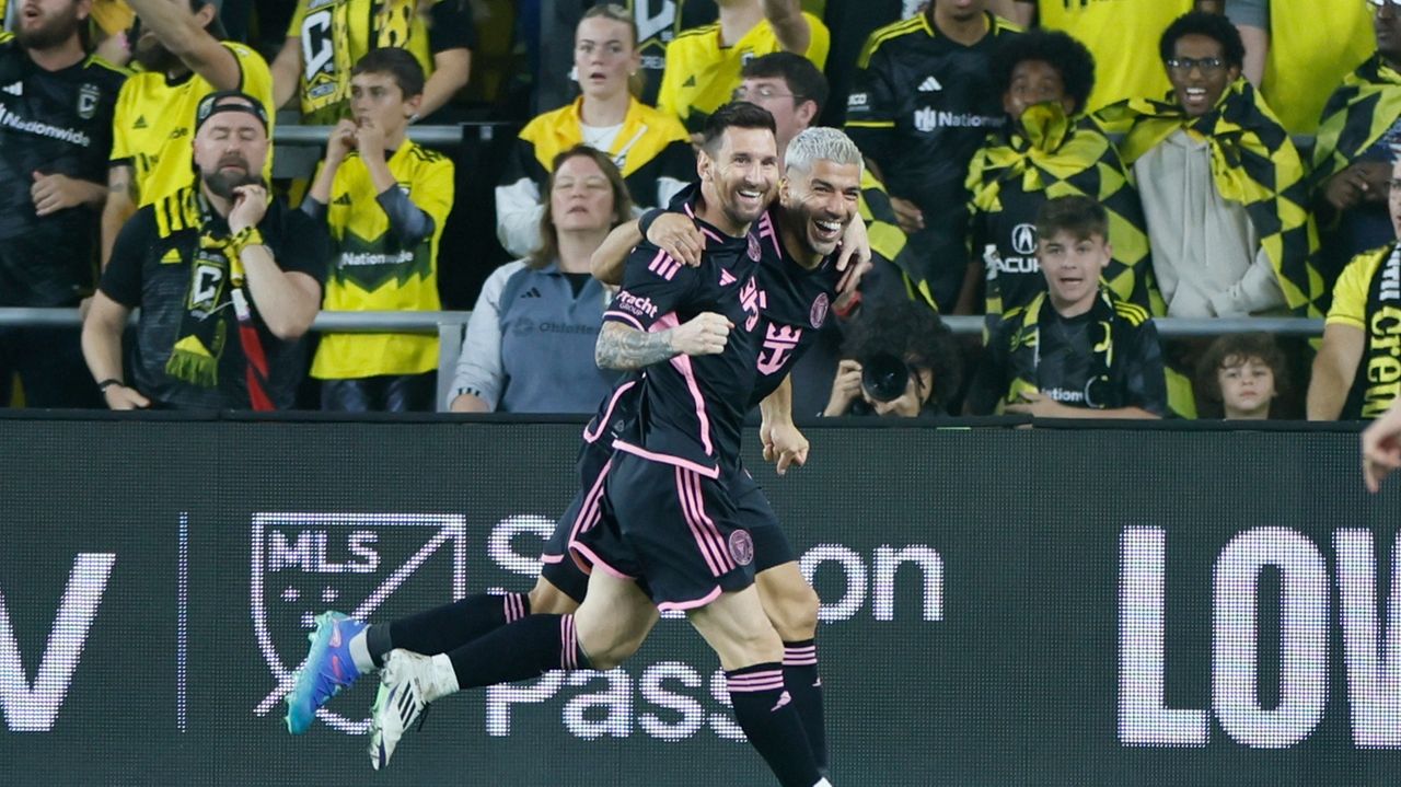 Lionel Messi, Inter Miami win MLS Supporters Shield with 3-2 win at Crew. It's Messi's 46th ...