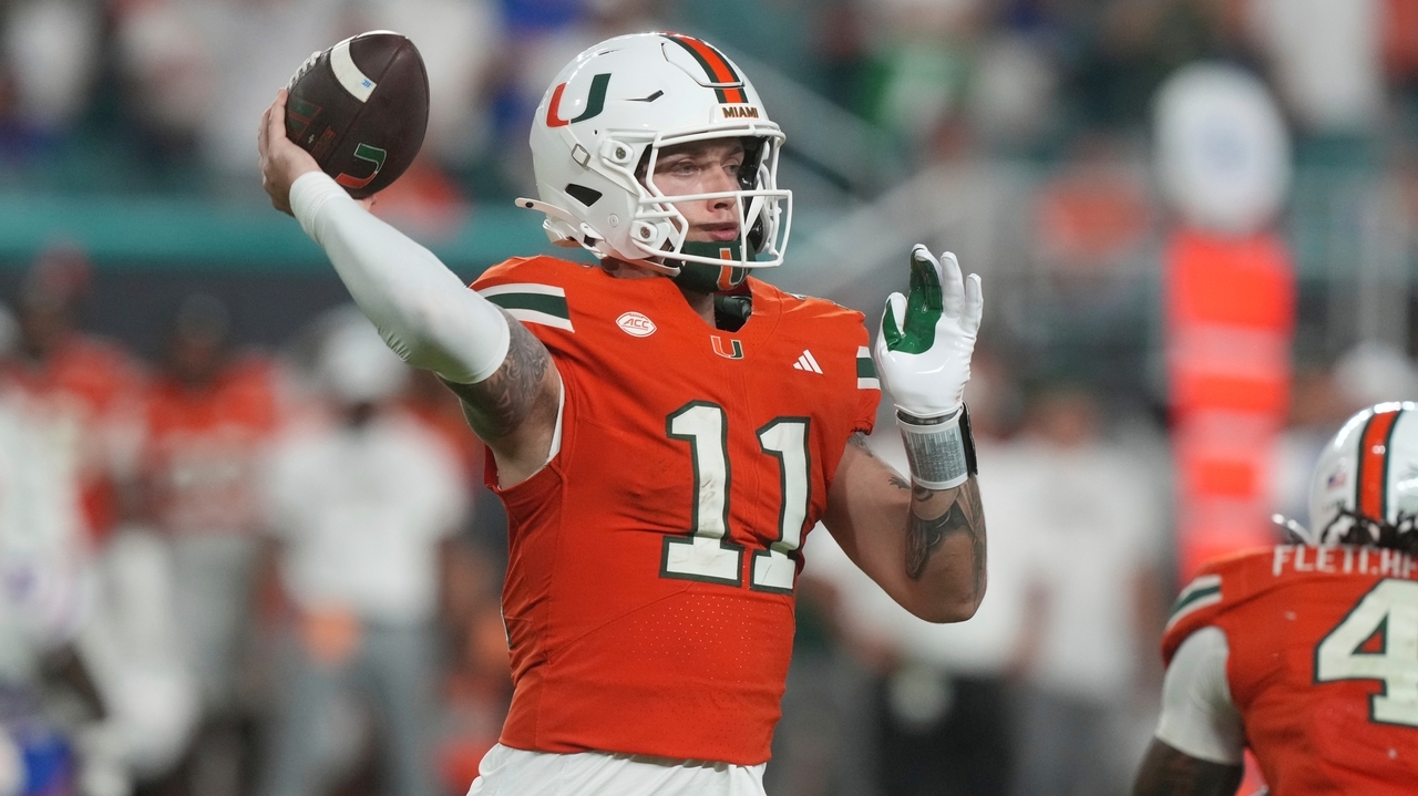 No. 3 Miami could strengthen playoff resume with a win at No. 18 ...