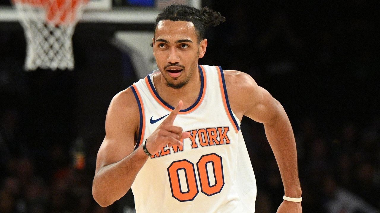 Jacob Toppin hopes his defense earns him a roster spot with Knicks ...