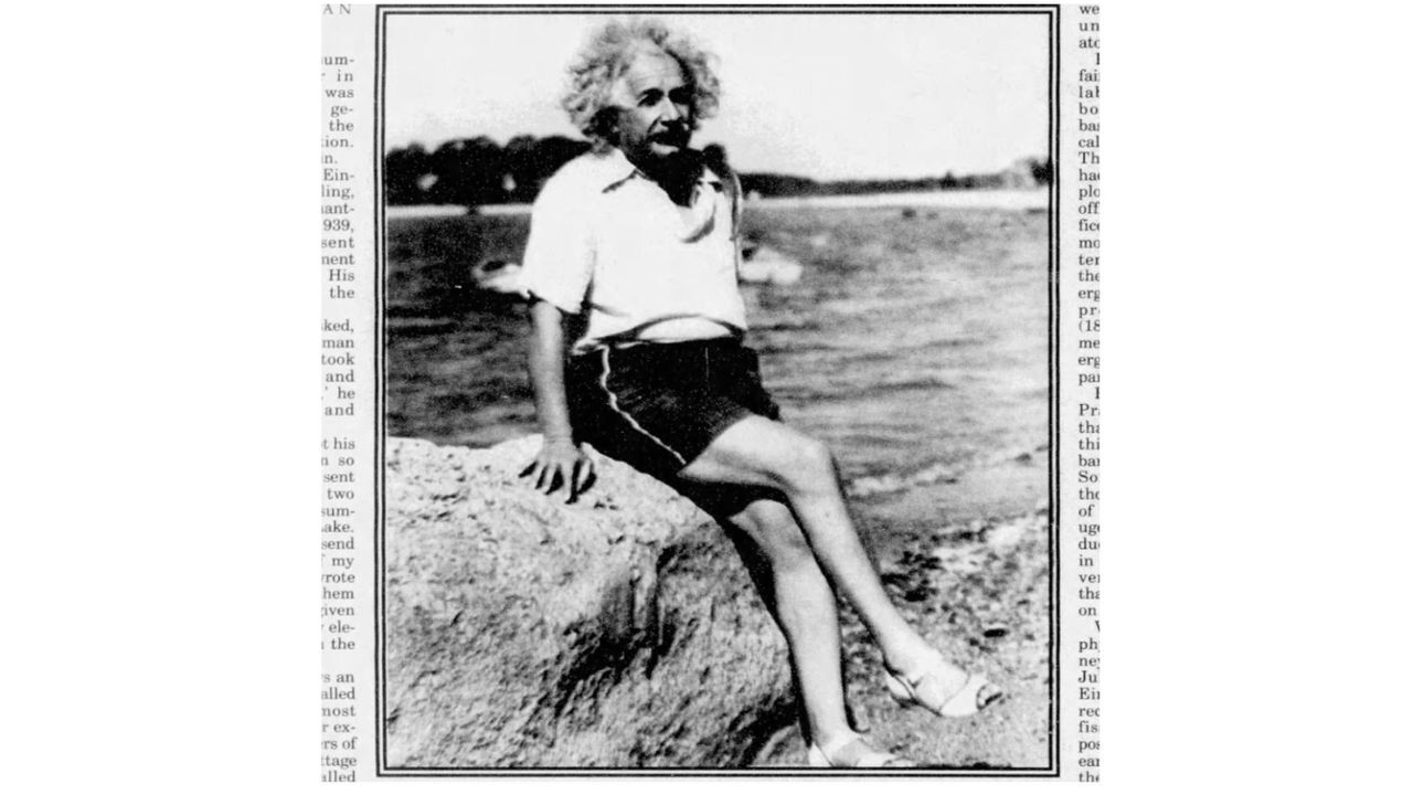 Einstein, the A-bomb and a summer on LI - Newsday
