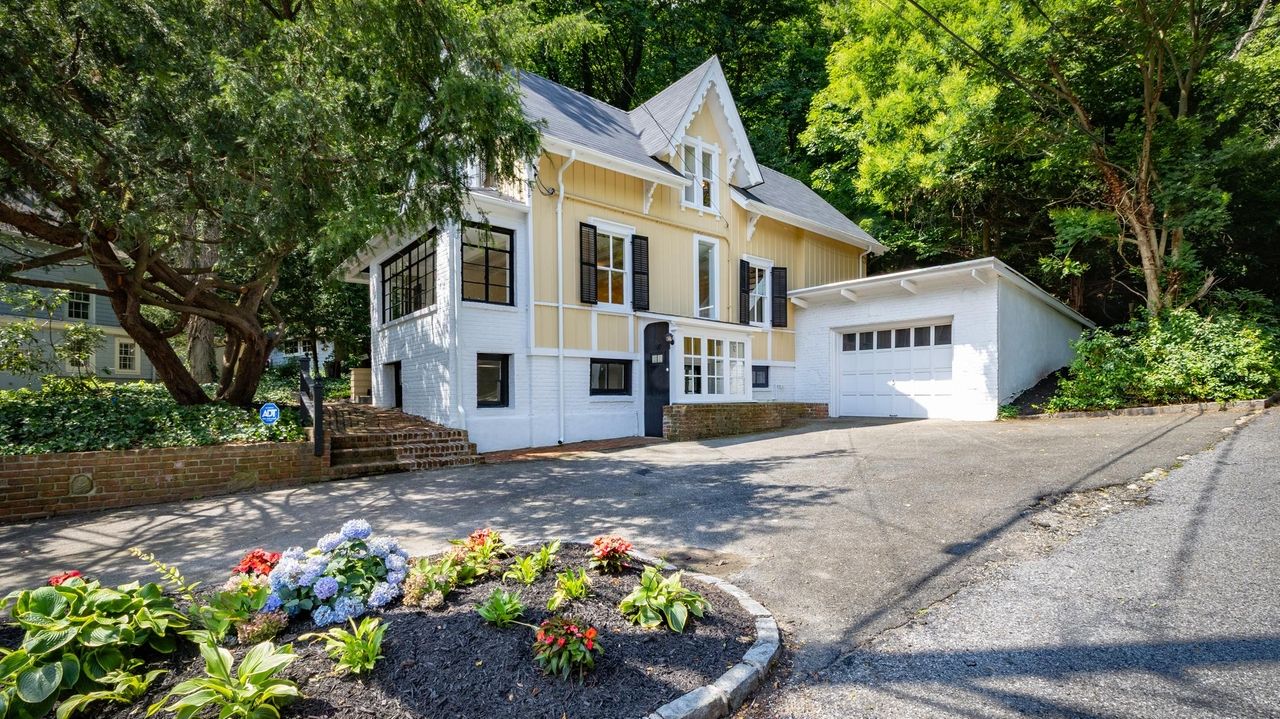 Roslyn house for sale has frilly details, many renovations - Newsday