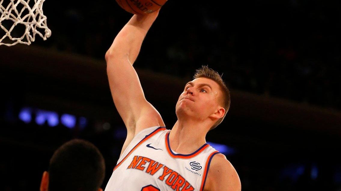 Kristaps Porzingis doing his part to bring buzz back to MSG - Newsday