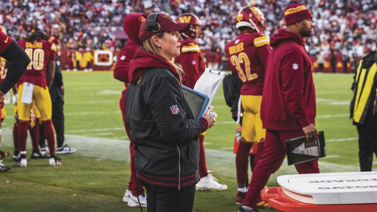 Sarah Hogan's journey from Long Island to the Washington Commanders ...