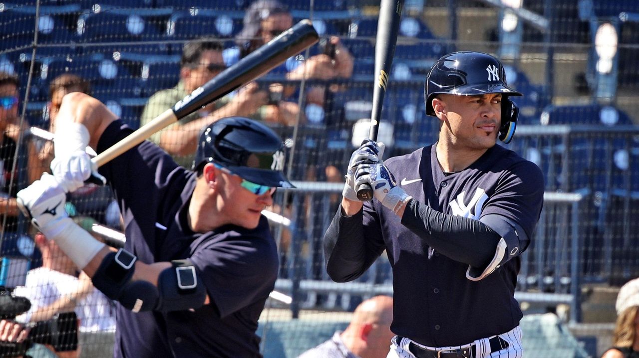 Josh Donaldson, Giancarlo Stanton hit home runs in return to lineup - Newsday