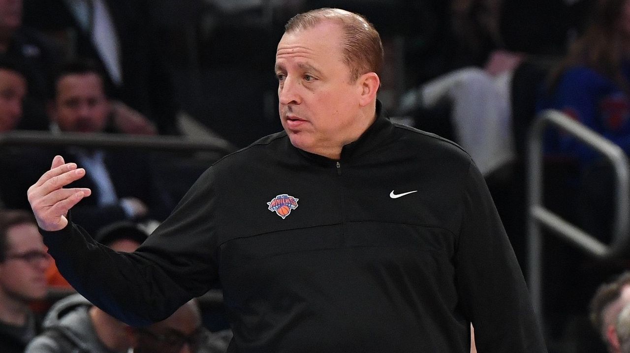 Knicks training camp begins with pressures - Newsday