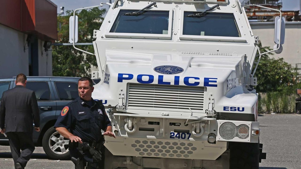 Military equipment given to Long Island police draws criticism - Newsday