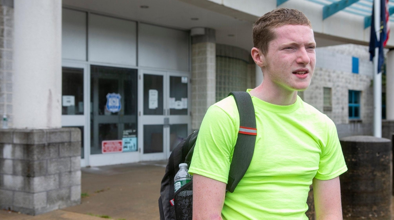 William Floyd High senior who defied hybrid plan suspended for the ...