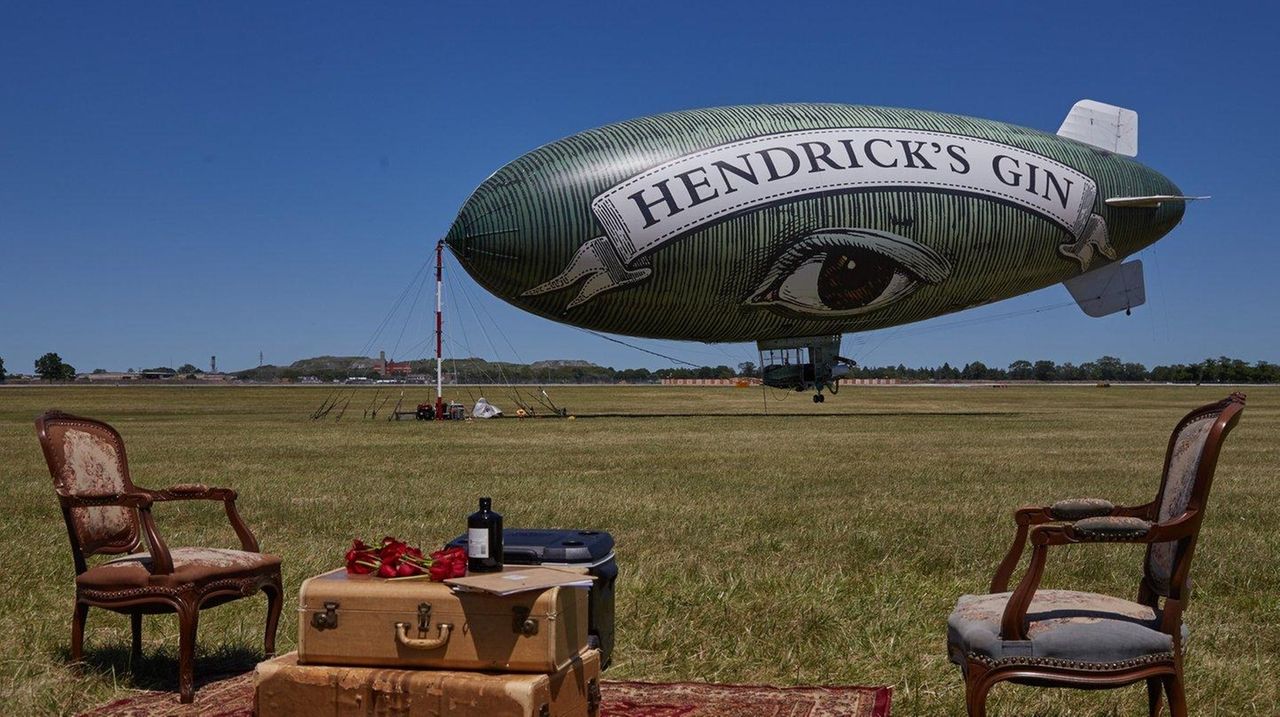 National Cucumber Day brings ‘flying cucumber’ blimp to LI - Newsday