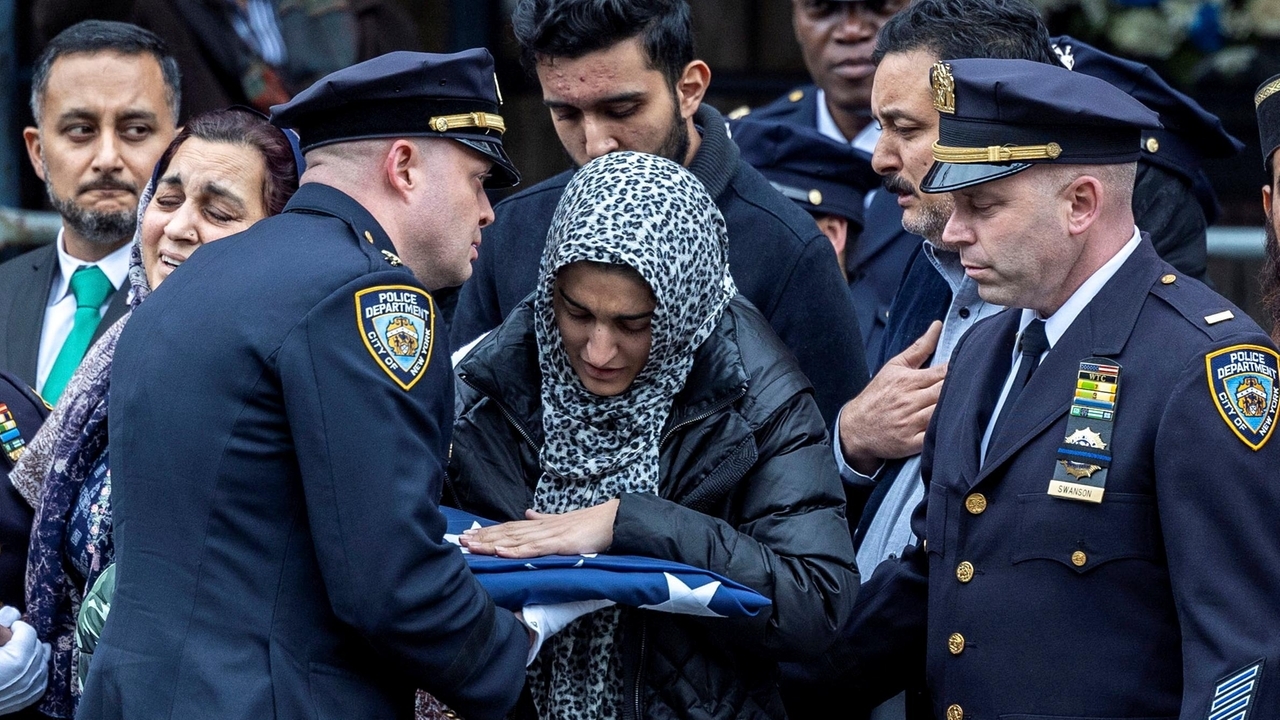NYPD Officer Adeed Fayaz of Deer Park remembered at funeral as loving ...
