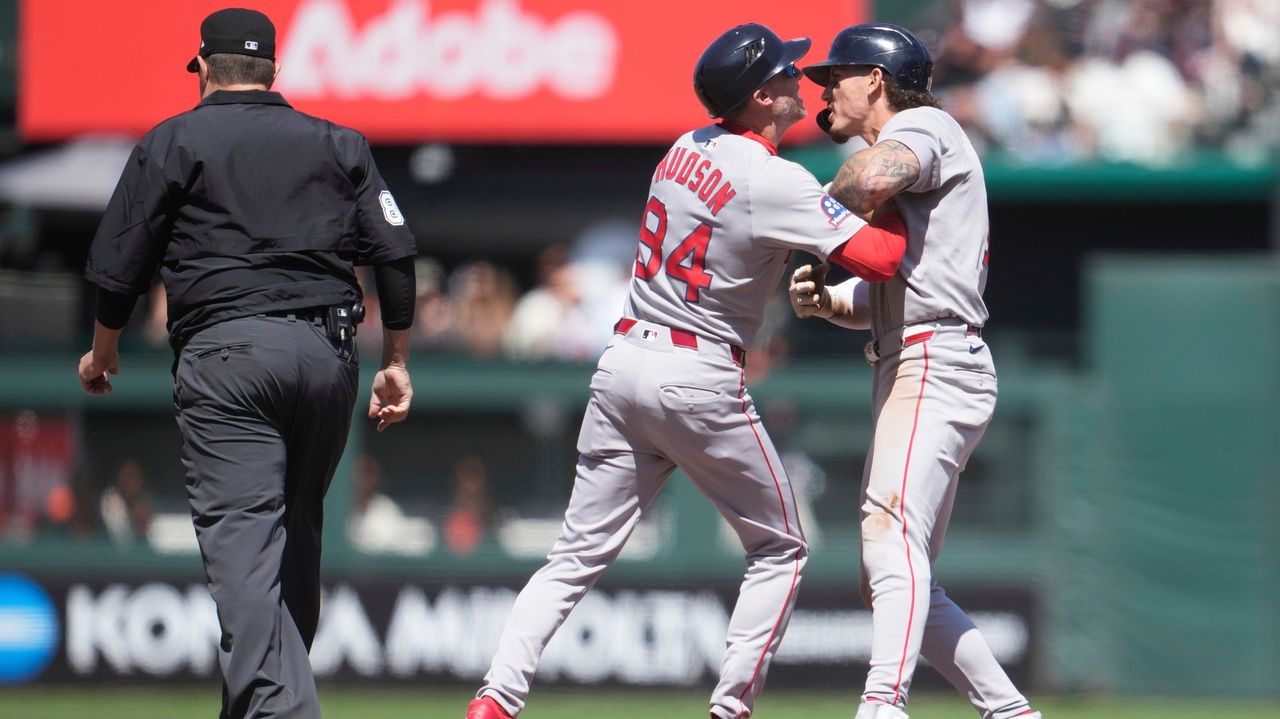 Red Sox OF Jarren Duran and manager Alex Cora ejected from series finale at San Francisco - Newsday