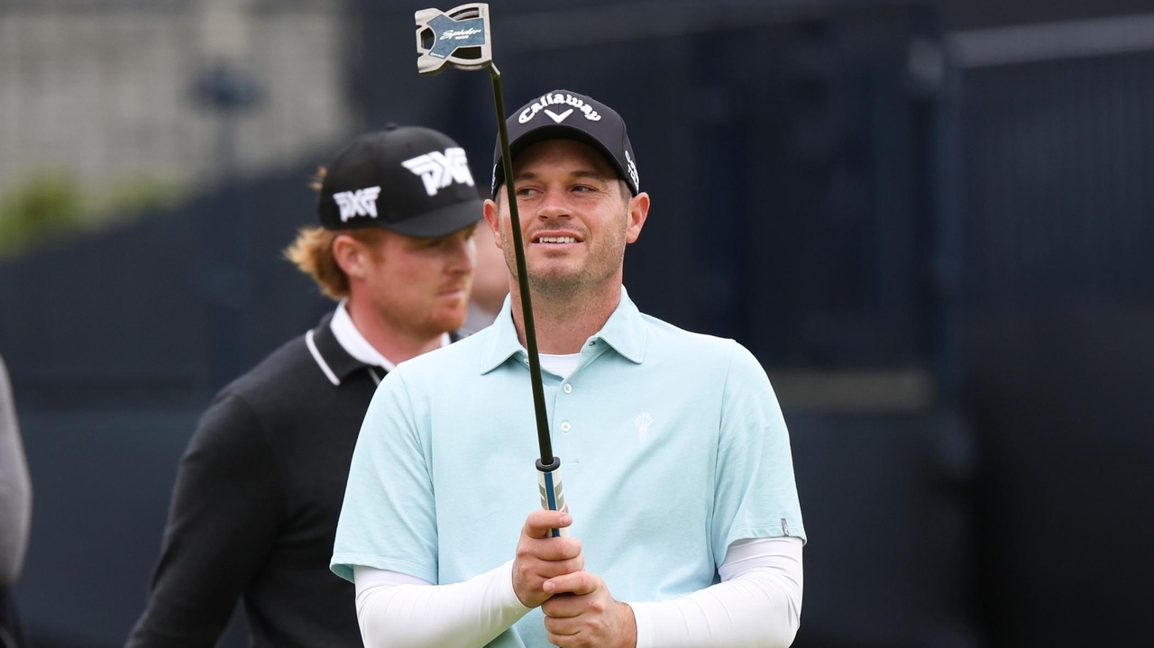 Hutsby goes from working in a pro shop to a dream start in British Open ...