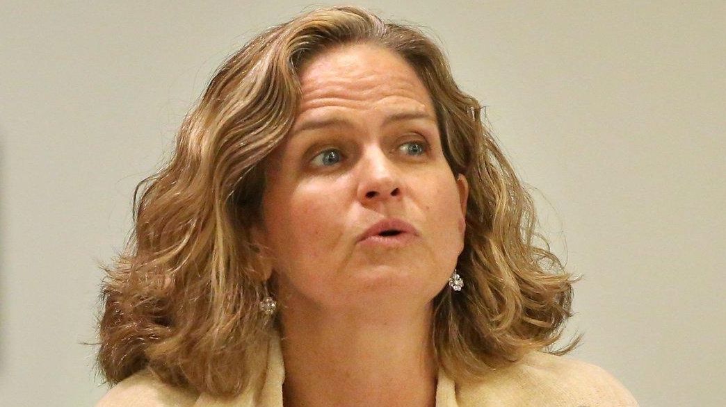 Laura Curran breaks with Nassau Democrats on borrowing - Newsday