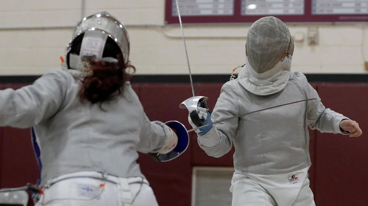 Photos: Suffolk fencing team and individual championships - Newsday