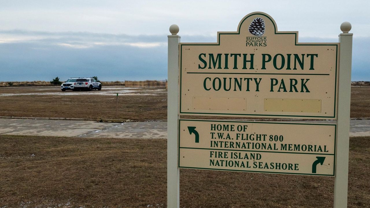 Cops: Human remains found on beach at Smith Point County Park in Shirley - Newsday
