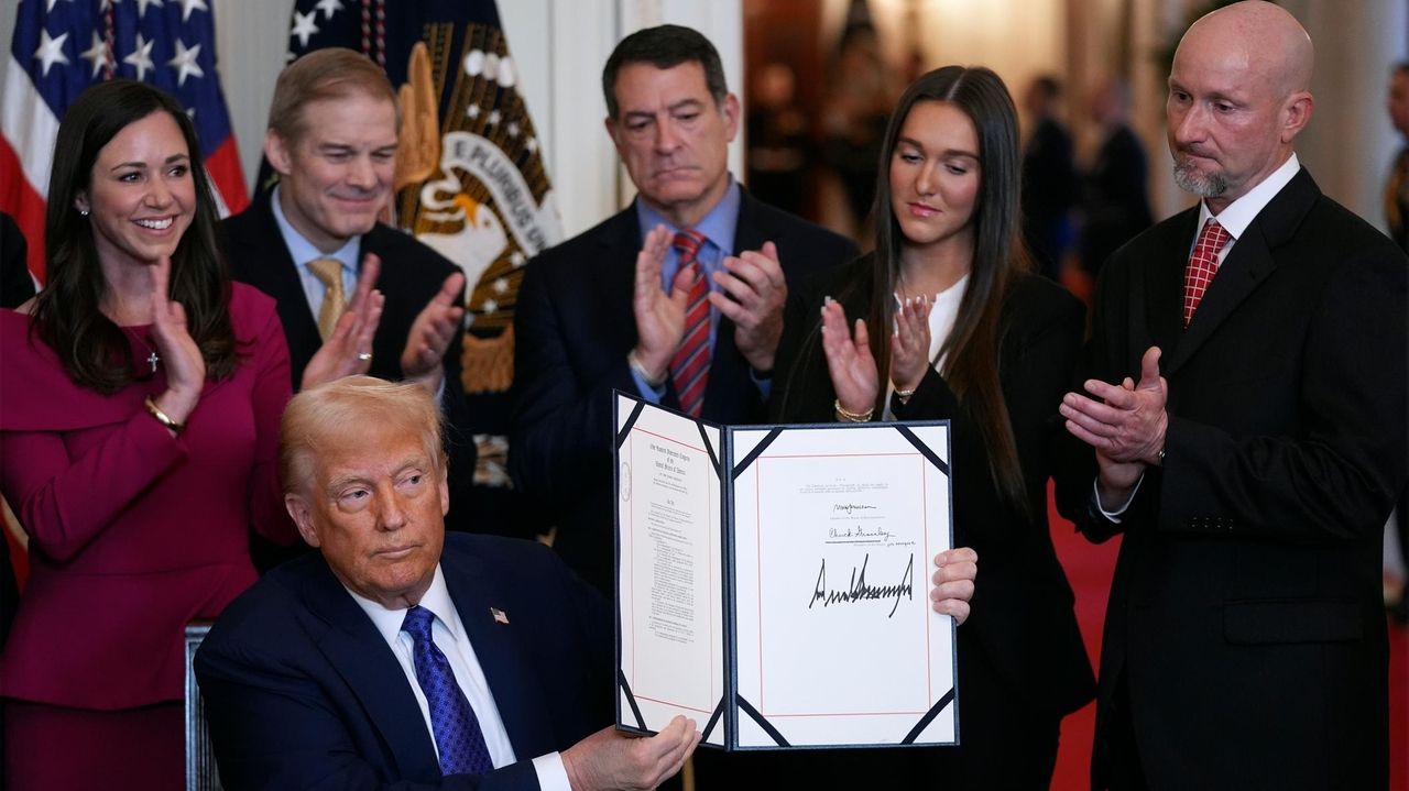 While signing Laken Riley Act, Trump says he'll send 'worst criminal ...