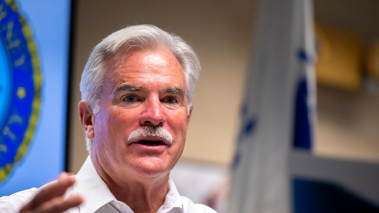 Former Suffolk County Executive Patrick Halpin announces congressional ...