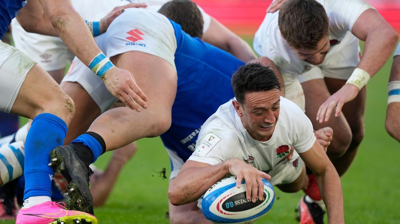England survives major scare to beat Italy 27-24 in Rome in Six Nations opener - Newsday